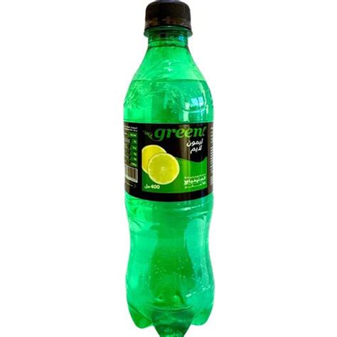 جرين كولا بلاستيك ليمون لايم 400 مللي