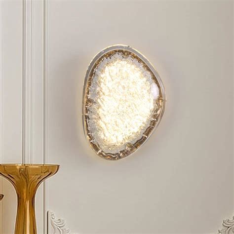 Siljoy 1 Light 75 In Modern Brass Crystal Dimmable Integrated Led