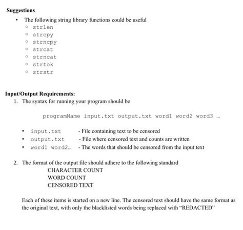 Solved Summary Write A Program Which Manipulates Text From