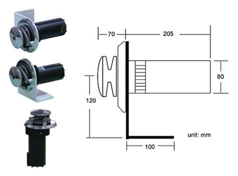 Stern Windlass Cv1000 By South Pacific Precision Marine Inboard Ski