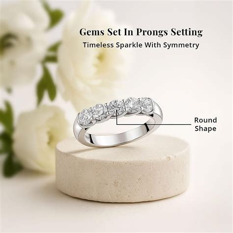 Buy 950 Platinum G Vvs2 Natural Diamond Ring 8 Grams 1 00 Ctw Delivery