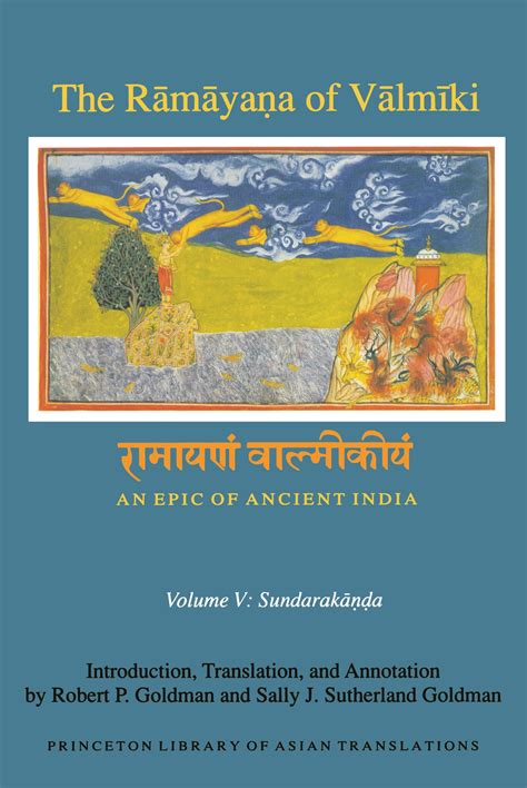 The Rāmāyaṇa Of Vālmīki An Epic Of Ancient India Volume V Princeton