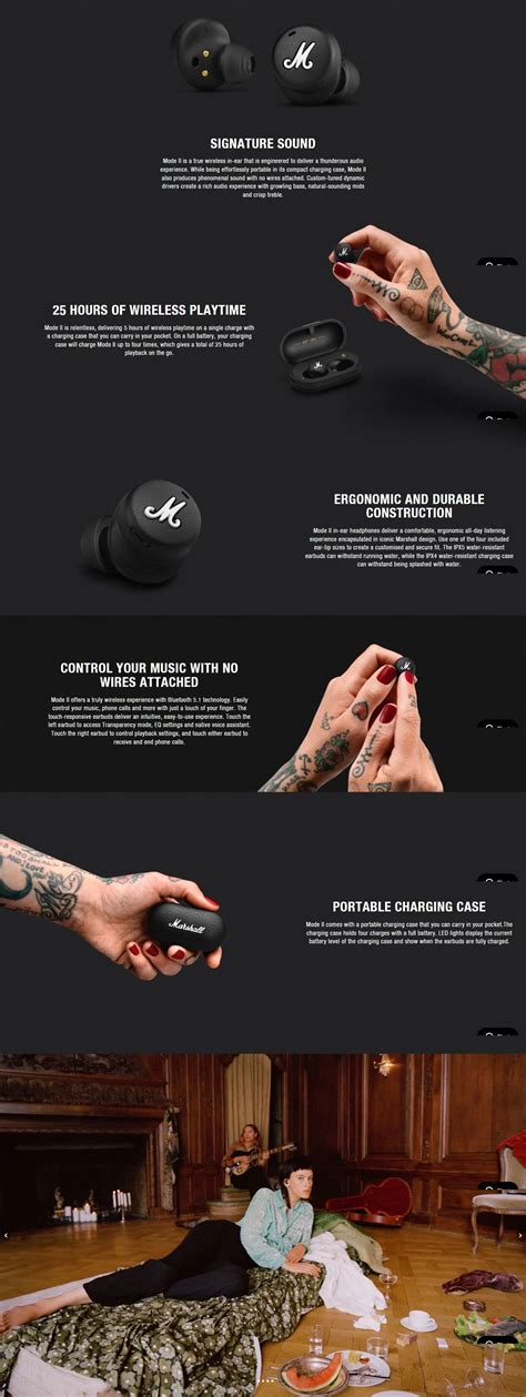 Marshall Mode Ii Bluetooth Earbuds Price In Pakistan