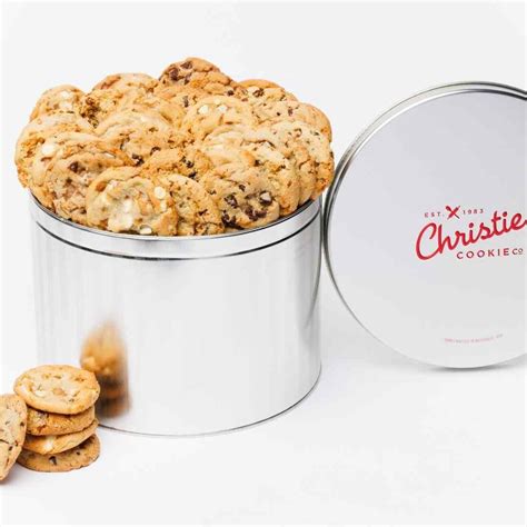 Classic Cookie Assortment T Tin 60 Cookies The Christie Cookie Co