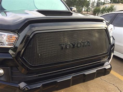 2016 2017 Toyota Tacoma Mesh Grill And Bezels By Customcargrills