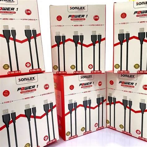 Sonilex Micro Usb Data Cable At Best Price In Jorhat By Techno Zone Id 2851286839862