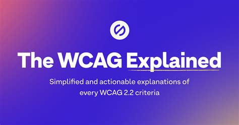 Wcag Non Text Content Explained