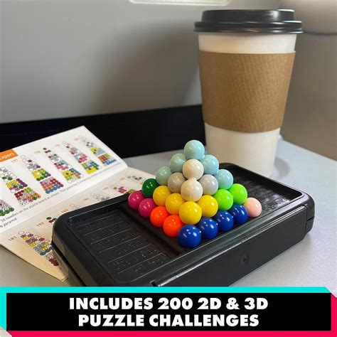 Educational Insights Kanoodle 3d Brain Teaser Puzzle Game Featuring 200 Challenges T For