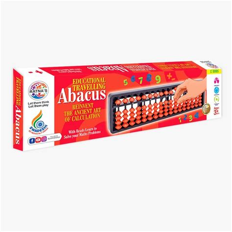 Buy Gr Trend 13 Rods Abacus Tool With Pouch Educational Abacus For
