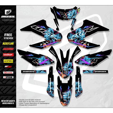 Jual Decal Wr 155 Full Body Supermoto Bebas Custom Dekal Sticker
