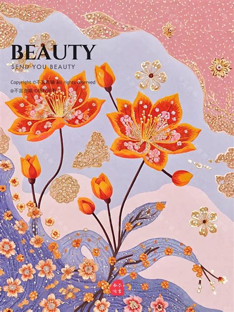 库淑兰绣品 如霓如霞，光华流转 小红书 花瓣网