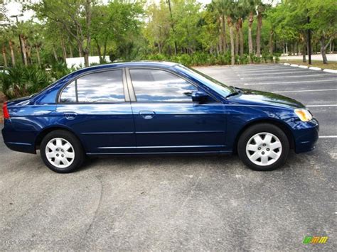 2002 Honda Civic Coupe Blue
