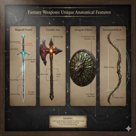 Anatomy Of Medieval And Fantasy Weapons Understanding Every Component