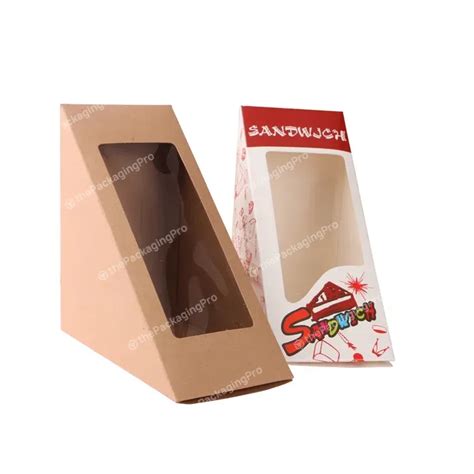 Wholesale Custom Recyclable Triangular Food Packaging Box Factory Price