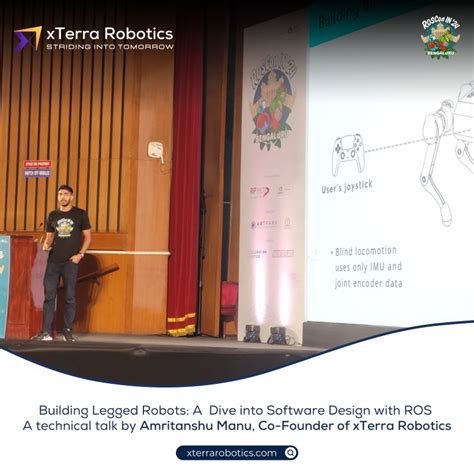 xterra robotics on linkedin roscon2024 robotics ros techtalks