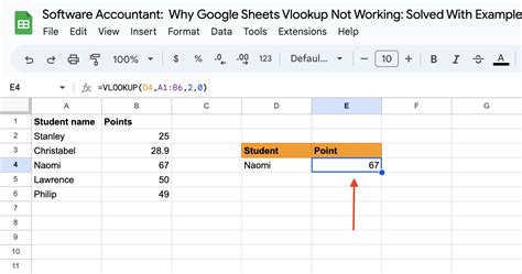 Why Google Sheets Vlookup Not Working Solved With Examples