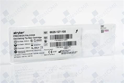 Stryker 6625 127 105 Westcmr