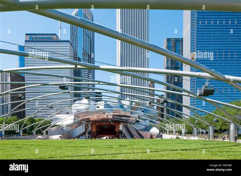 The Jay Pritzker Pavilion In Millennium Park Chicago Designed By
