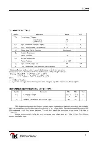 Smd Ic S 2904 Sop8 At Best Price In Chennai By Network Electronics Id