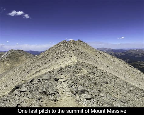 Trail Report Mount Massive Southwest Slopes Colorado