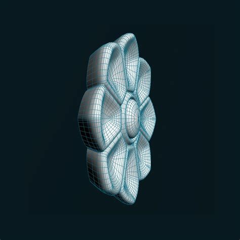 Rosetón Modelo 3d 5 3ds Max Free3d