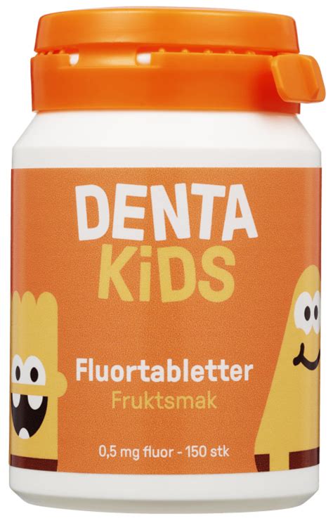 Denta Kids - Fluortabletter Mix 150tab | Meny.no