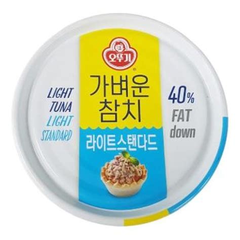 가벼운참치라이트스탠다드 135g주오뚜기 배민스토어