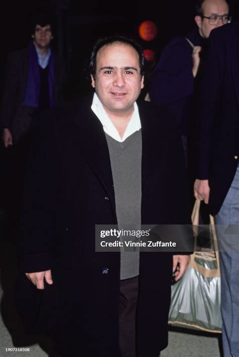 American Actor Danny Devito Attends An Event Circa 1985 News Photo