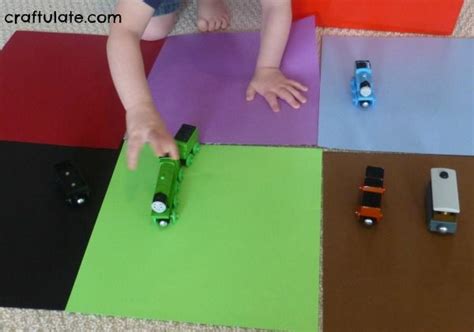 Color Sorting With Trains Craftulate