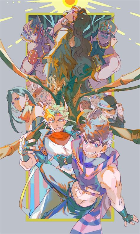 Senzzang Caesar Anthonio Zeppeli Erina Pendleton Esidisi Joseph