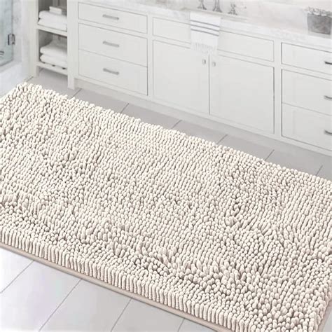 H Versailtex Bathroom Rugs Bath Mats Non Slip Chenille
