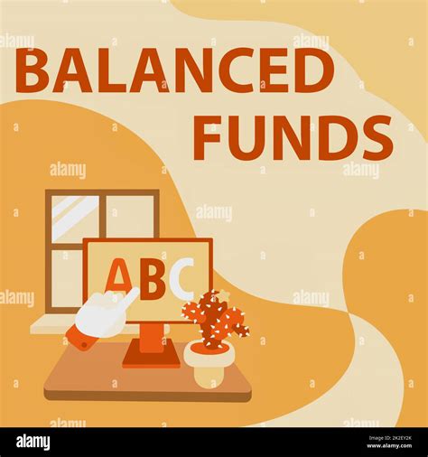 Text Showing Inspiration Balanced Funds Business Idea Hybrid Mutual