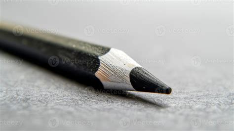 Graphite Pencil Tip In A High Detail Close Up Illustrating Art And Drawing Instrument Creativity
