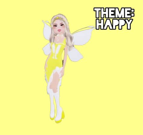 Dti Theme Happy Dti Roblox Roblox Dress To Impress