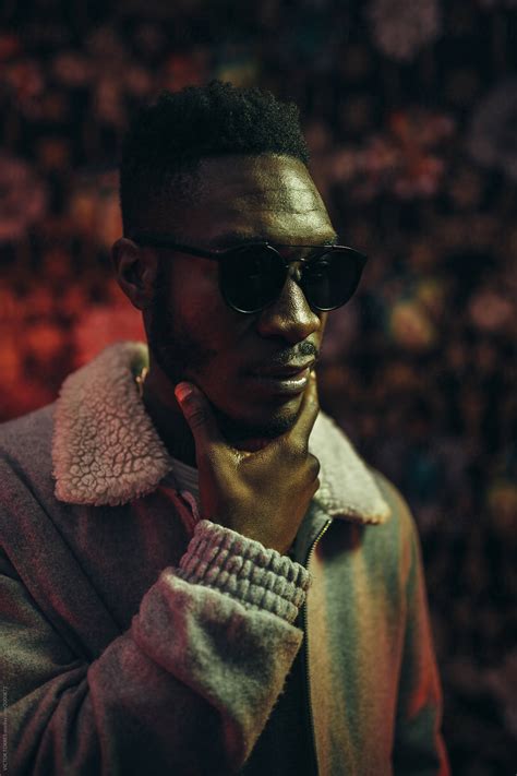Cool Black Guy With Sunglasses By Stocksy Contributor Victor Torres