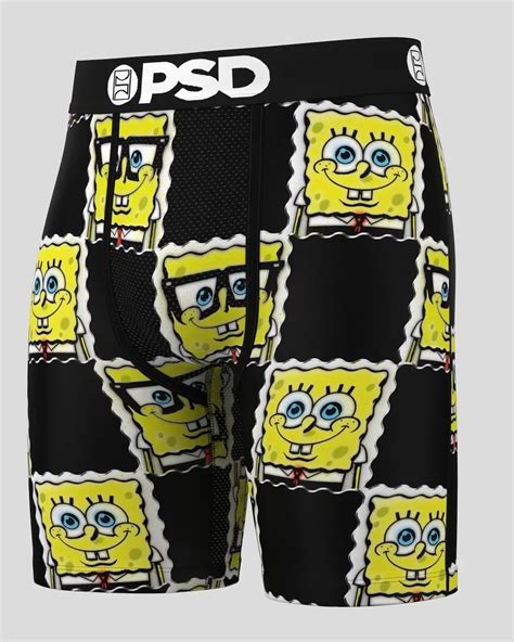 Spongebob Squarepants Check Premium Mens And Womens Underwear