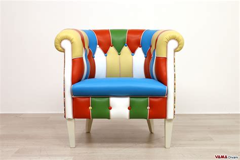 Ready For Delivery Armchair Patchwork Vama Divani