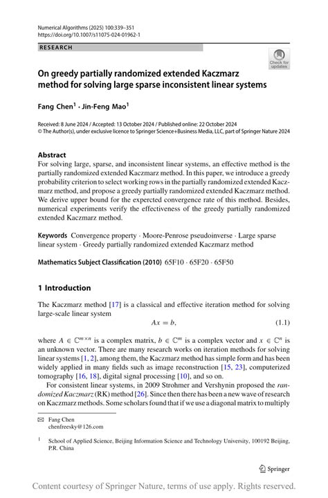 On Greedy Partially Randomized Extended Kaczmarz Method For Solving