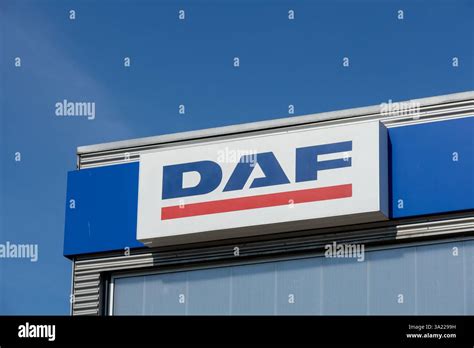 Daf Logo Sign Daf Trucks Is A Dutch Truck Manufacturing Company And A Division Of Paccar Stock
