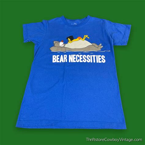 Disney Disney Jungle Book T Shirt Bear Necessities Mowgli Baloo Grailed