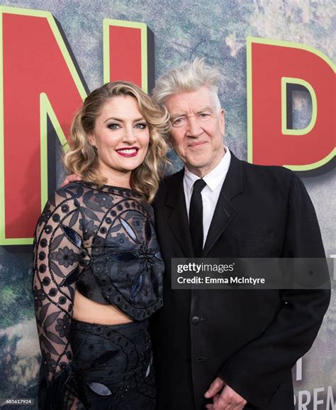 Actress Madchen Amick And Director David Lynch Attend The Premiere Of