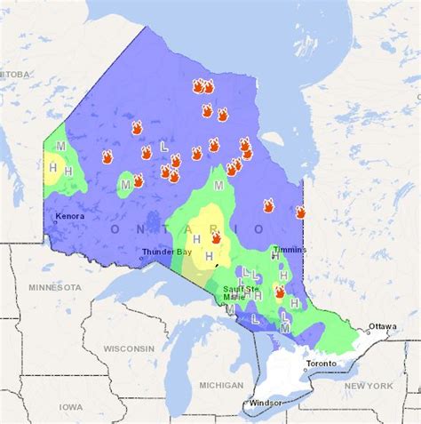 Ontario Forest Fires Total Prepare Inc Canada
