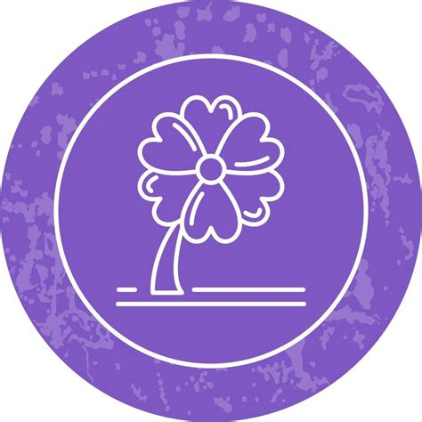 Clover Leaf Vector Icon 19087449 Vector Art At Vecteezy