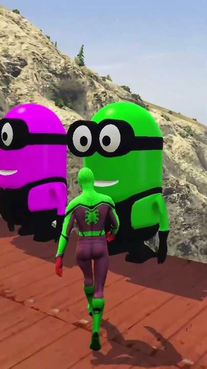 Gta 5 Epic Ragdolls Spider Man Jumps Fails Ep 0 Gta5 Shorts Youtube