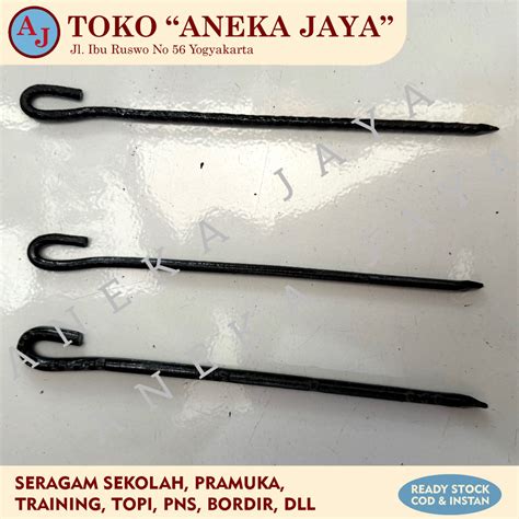Jual Pasak Patok Tenda Besi Pramuka Tebal Shopee Indonesia