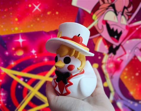 🏨 Lucifer Hazbin Hotel Rubber Duck・ 3d File For 3d Printing・cults