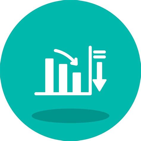 Decrease Vector Icon 39173494 Vector Art At Vecteezy