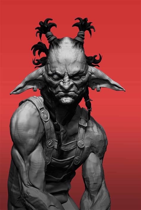 Fan Art15goblin Zbrushcentral