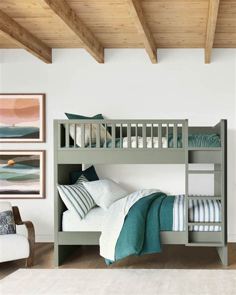 Ladder Bunk Bed Designs Swift Solid Sheesham Wood Bunk Bed With Ladder