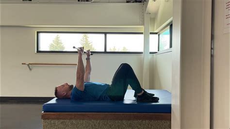 Supine Assisted Shoulder Flexion Youtube
